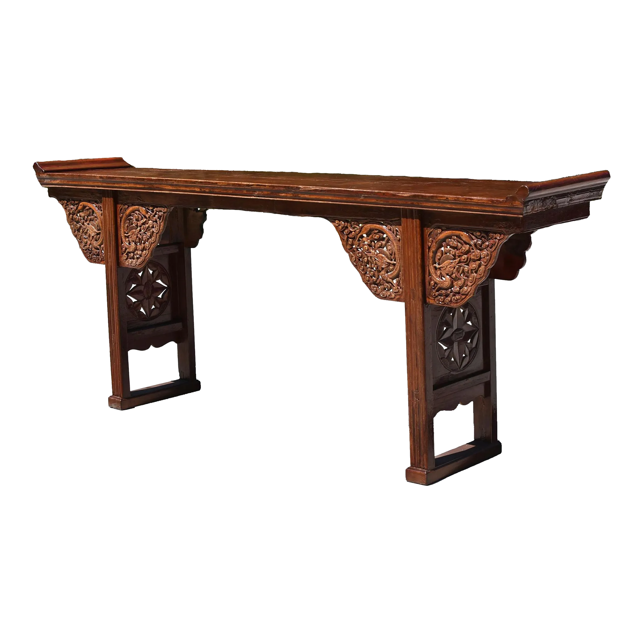 Antique Chinese Dragon Altar Table | Chairish