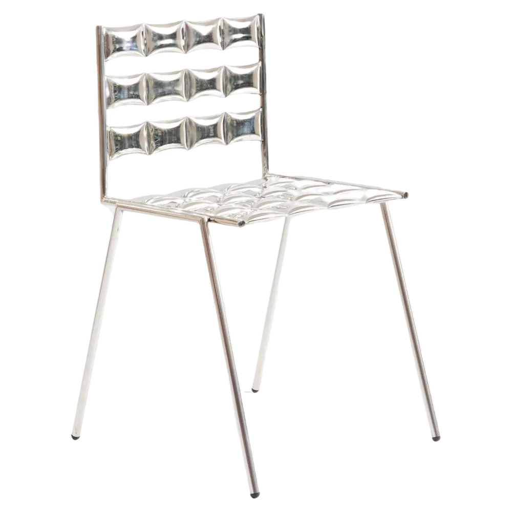 Stainless Steel Cosmic Chair by Metis Design Studio | Chairish