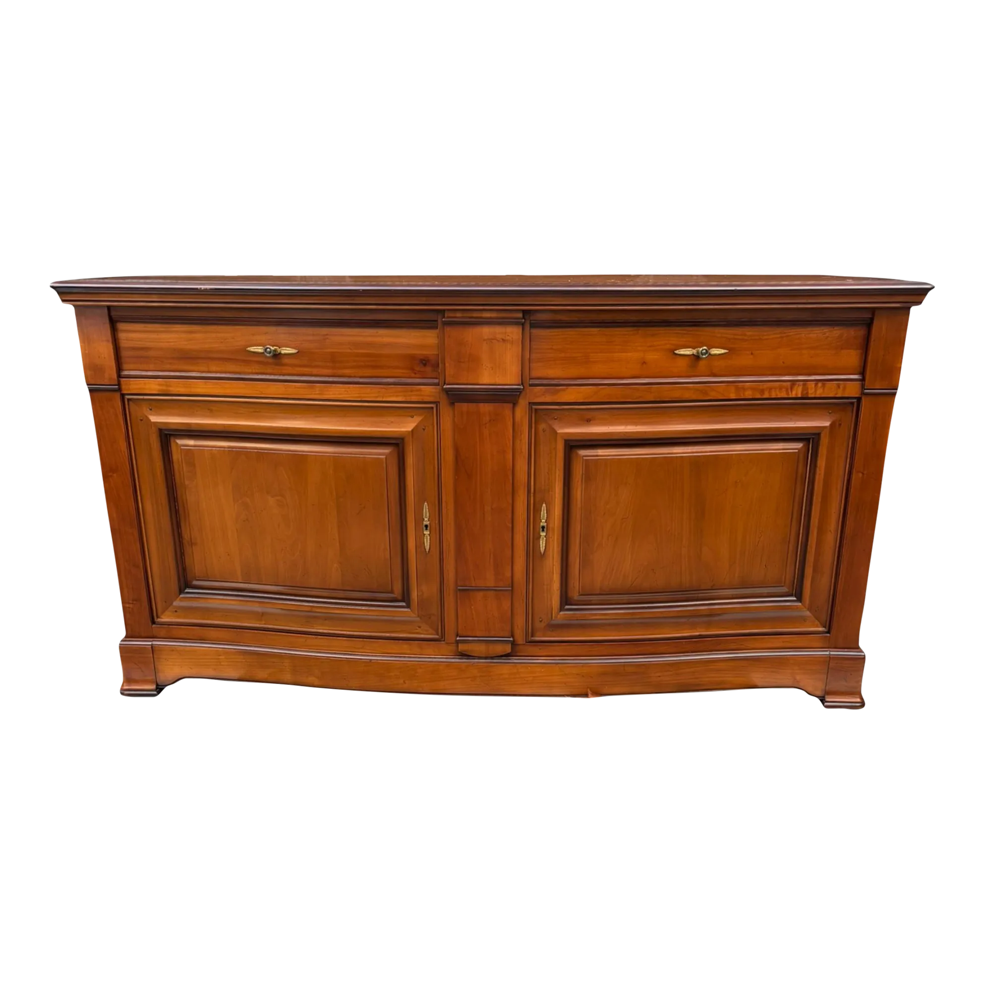 Ehalt Furniture Louis Philippe Style Sideboard / Credenza | Chairish
