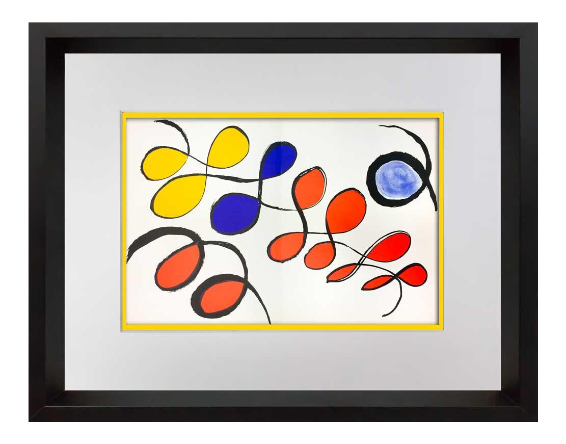 1970s Vintage Alexander Calder Lithograph Print | Chairish