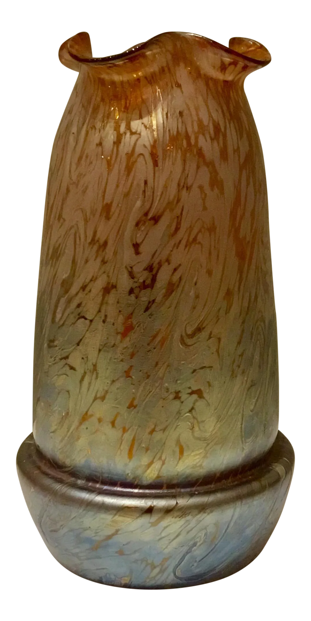 Loetz Art Glass Vase | Chairish