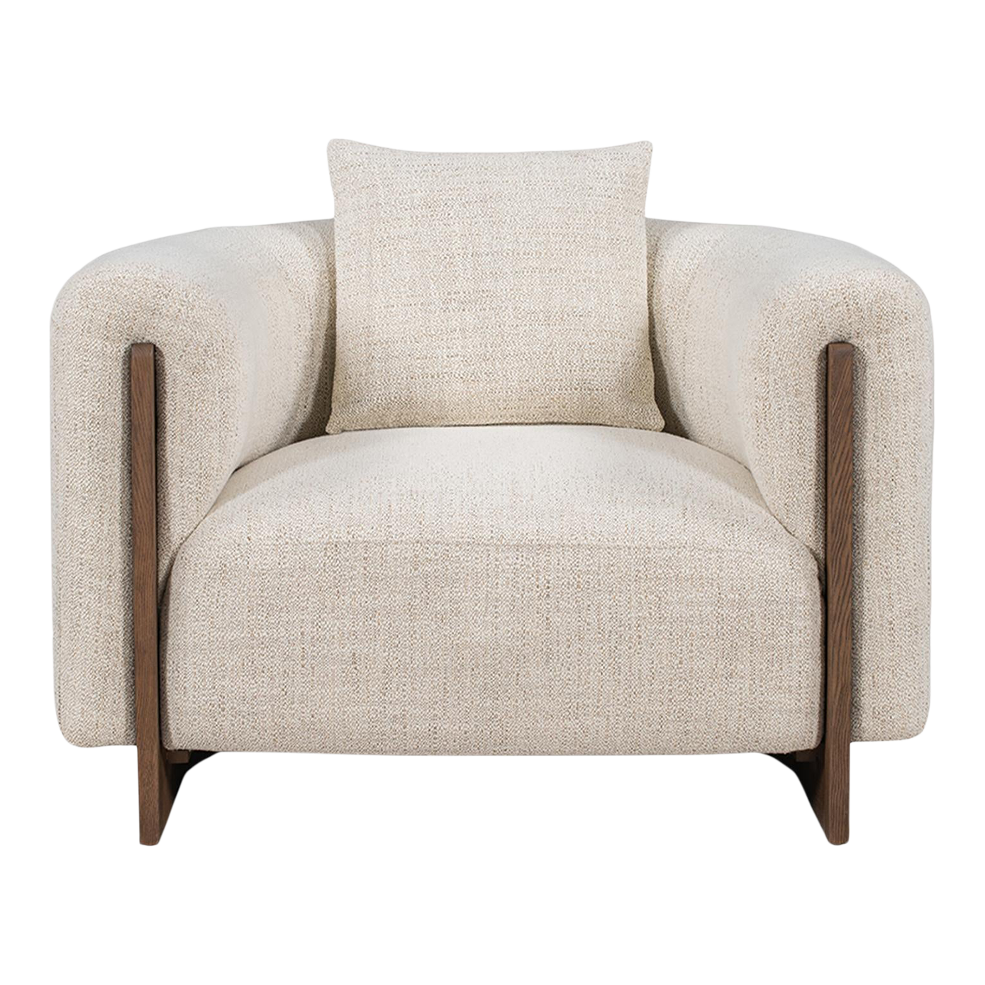 U-Back Sadie Easy Chair | Chairish