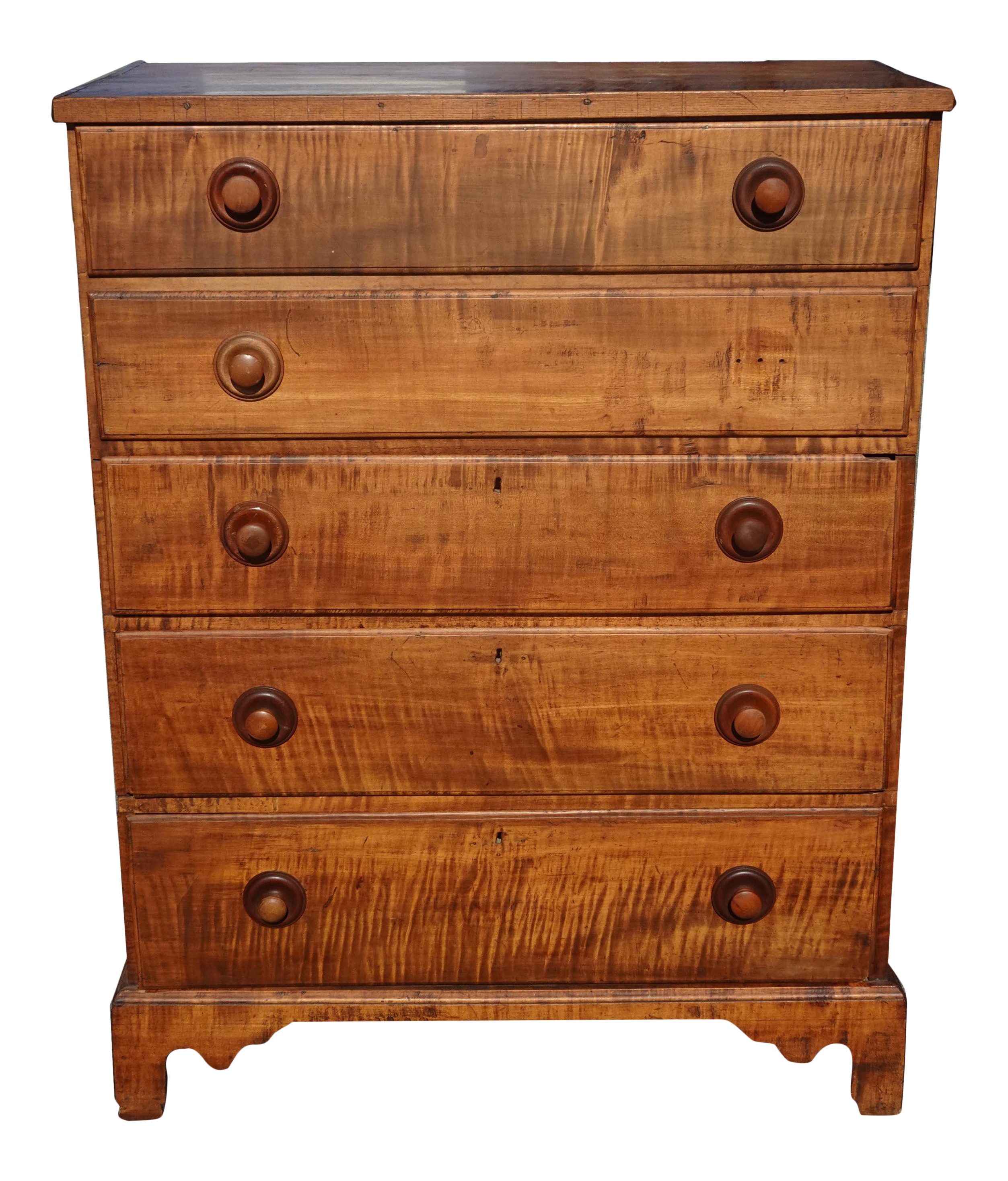 19th Century Quarter Sawn Oak Highboy Dresser W Storage on Top French Country Chairish