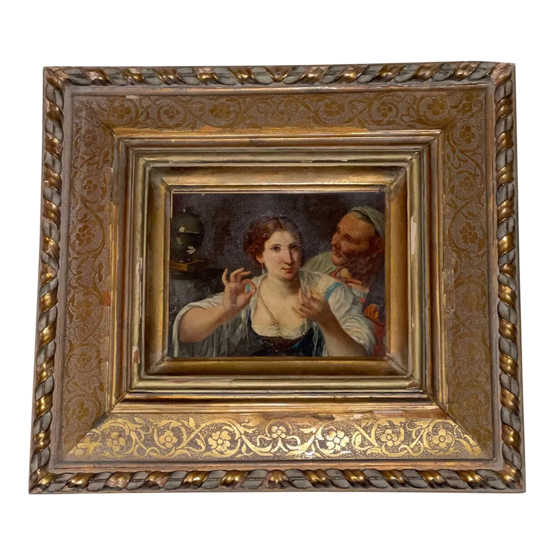 19th Century Grand Tour Oil Painting, Ignazio Curion 1828-1908, After ...