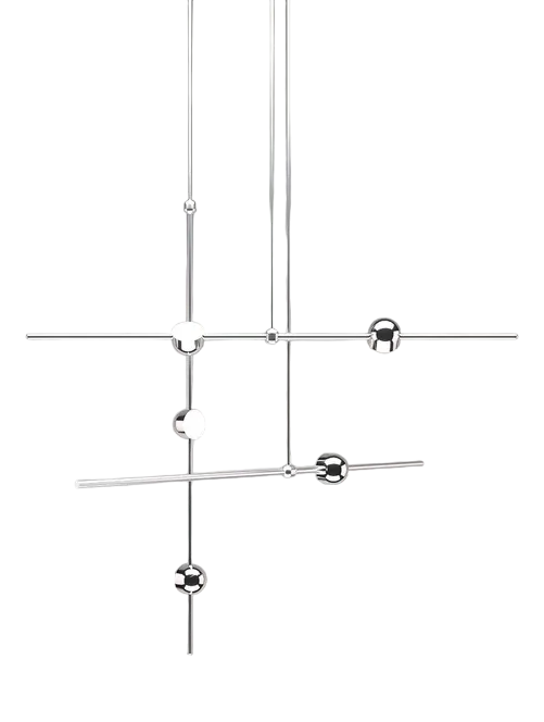 Dia Config 1 Straight Led Hanging Light by Ovature Studios | Chairish