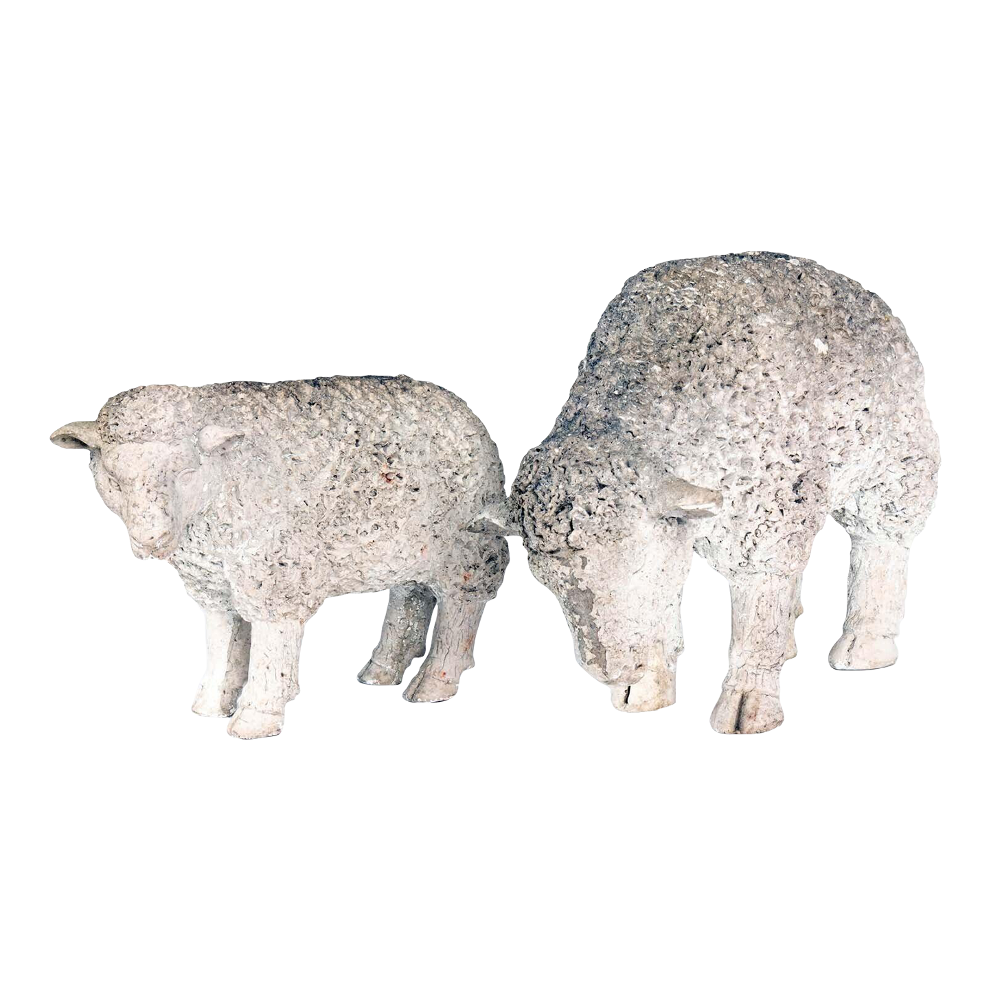 Pair Sheep Tabletop Accessory, English 20th Century | Chairish