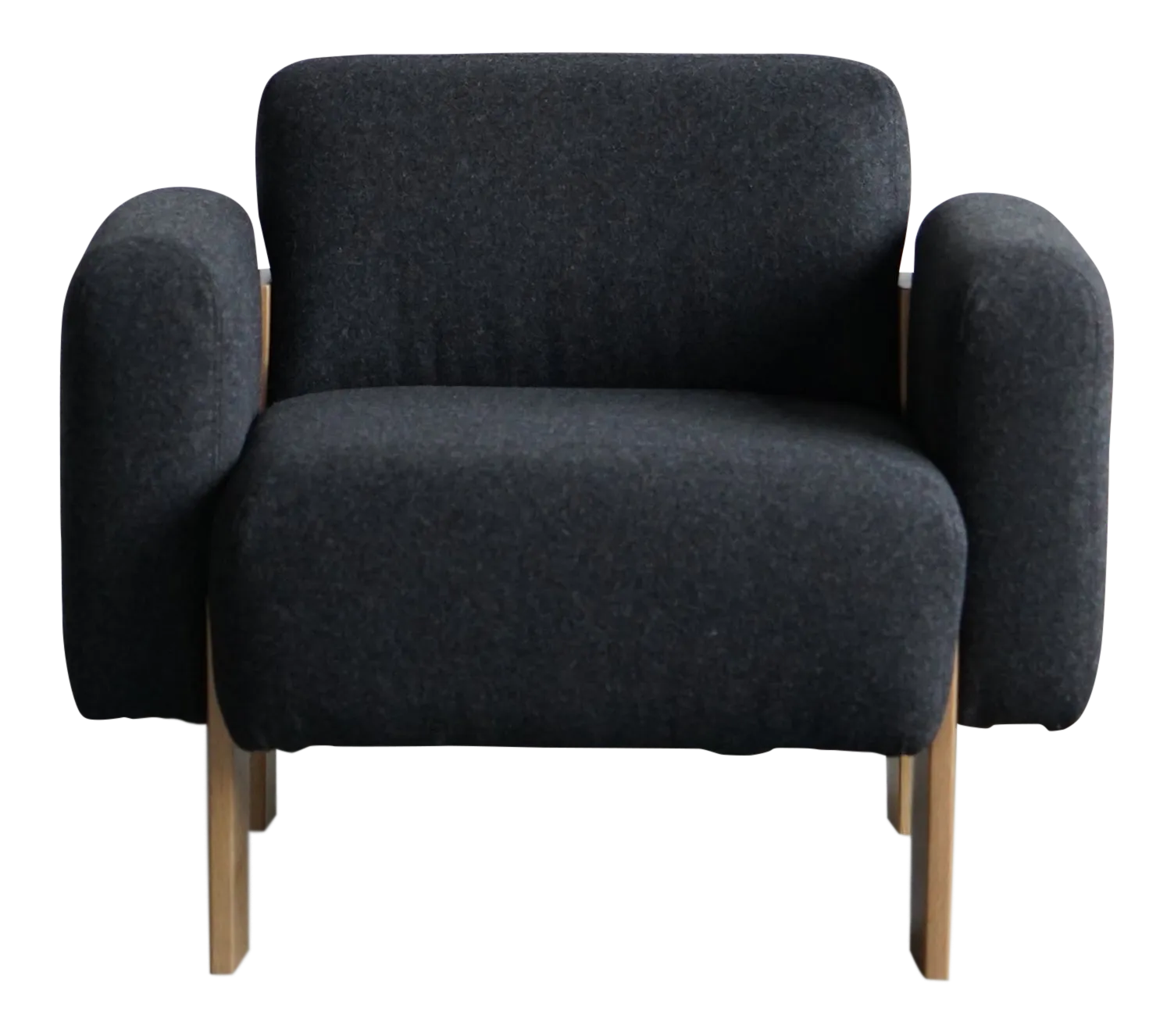 Modern Billow Lounge Chair | Chairish