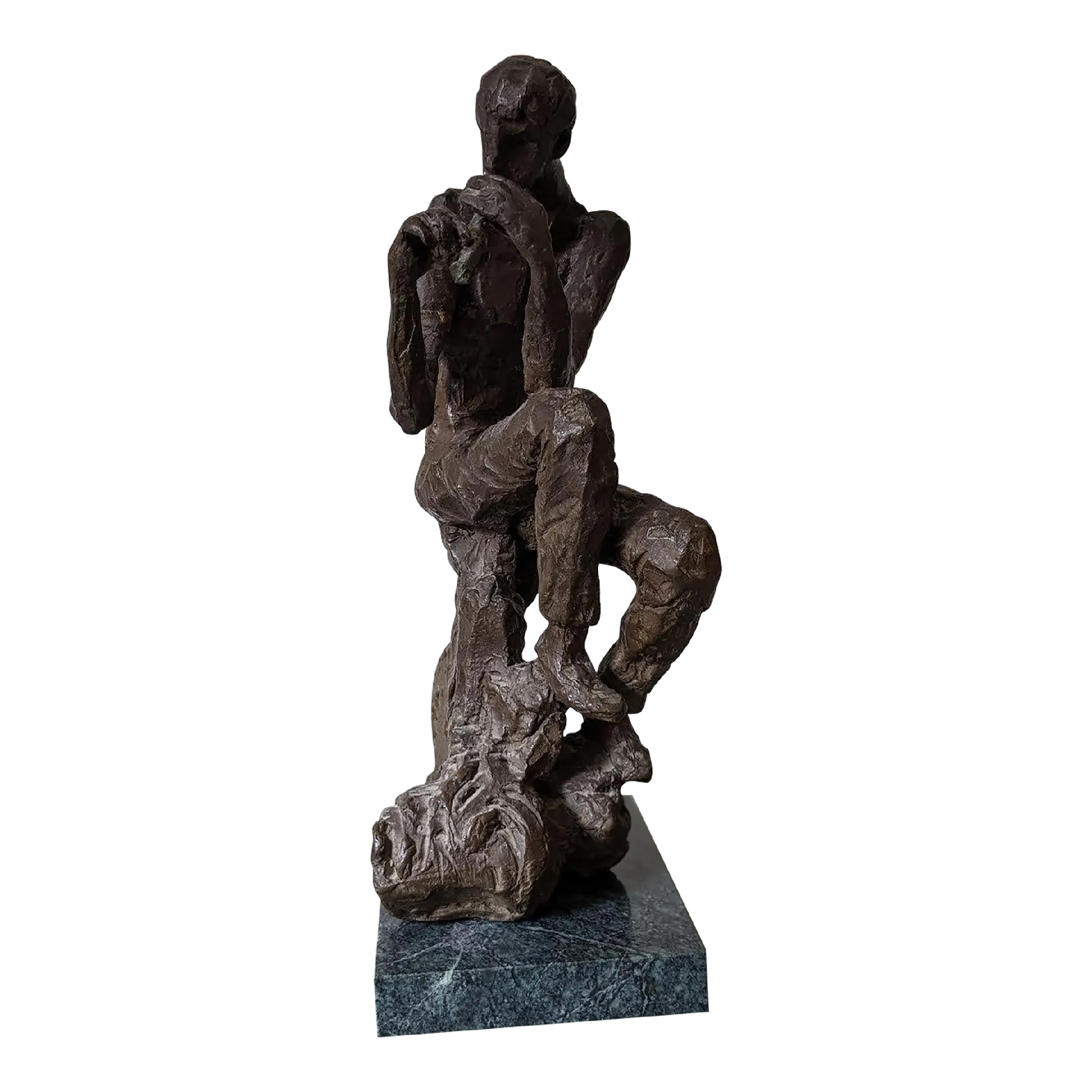 Mid-Century Clarinet Player Sculpture by Wpa Artist Maxwell Starr ...