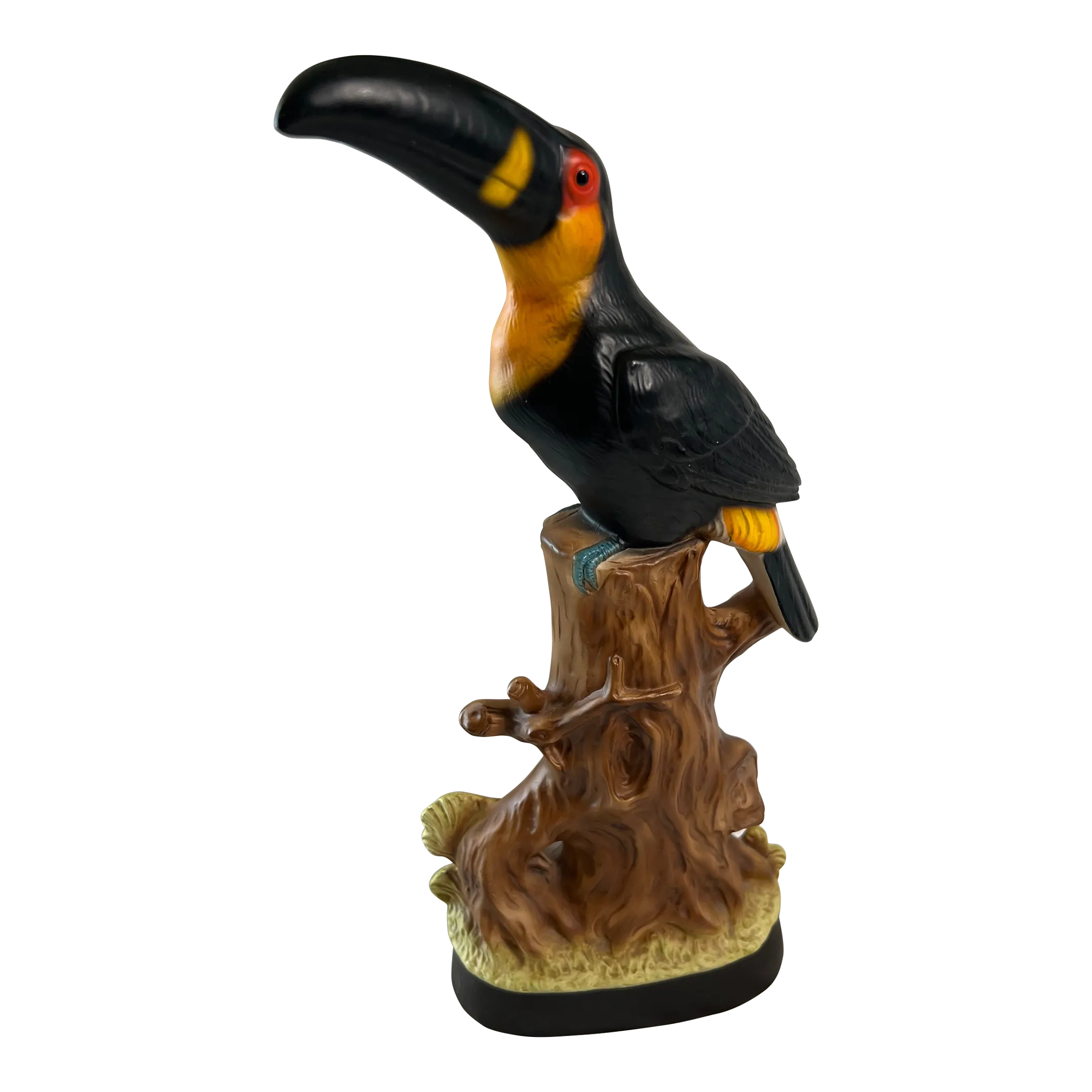20th Century Hollywood Regency Ceramic Toucan | Chairish