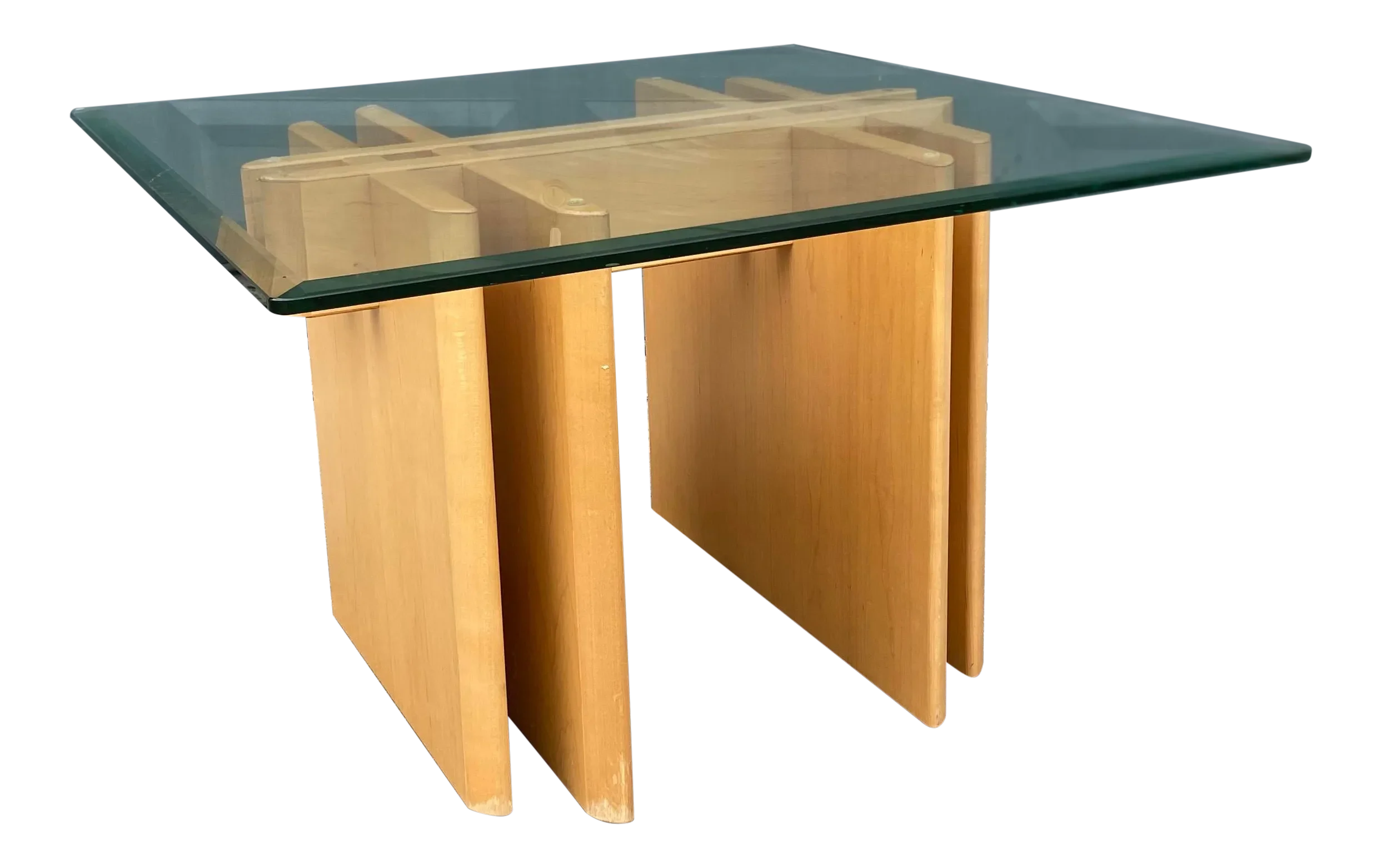 Gustav Gaarde for Trekanten Style Modular Side Table With Glass Top ...