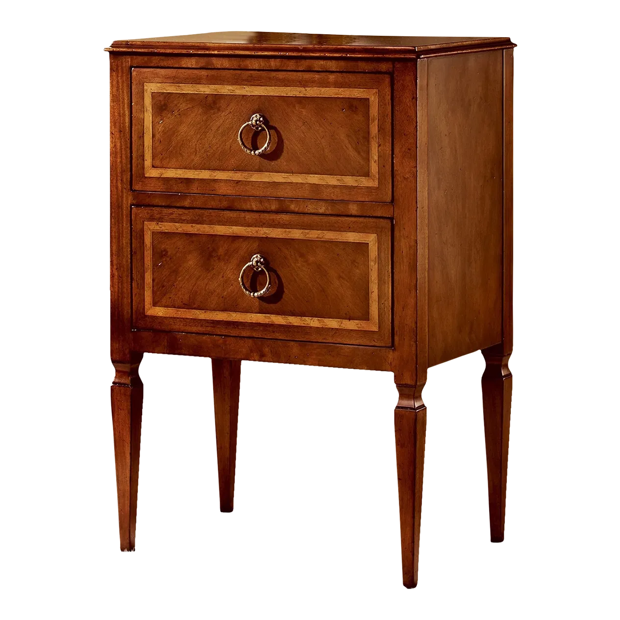 Modern History Small 2-Drawer Commode | Chairish