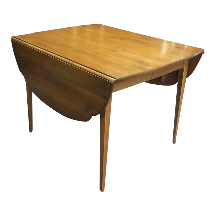 Vintage Drop Leaf Table, Dining Table, Hitchcock Furniture | Chairish