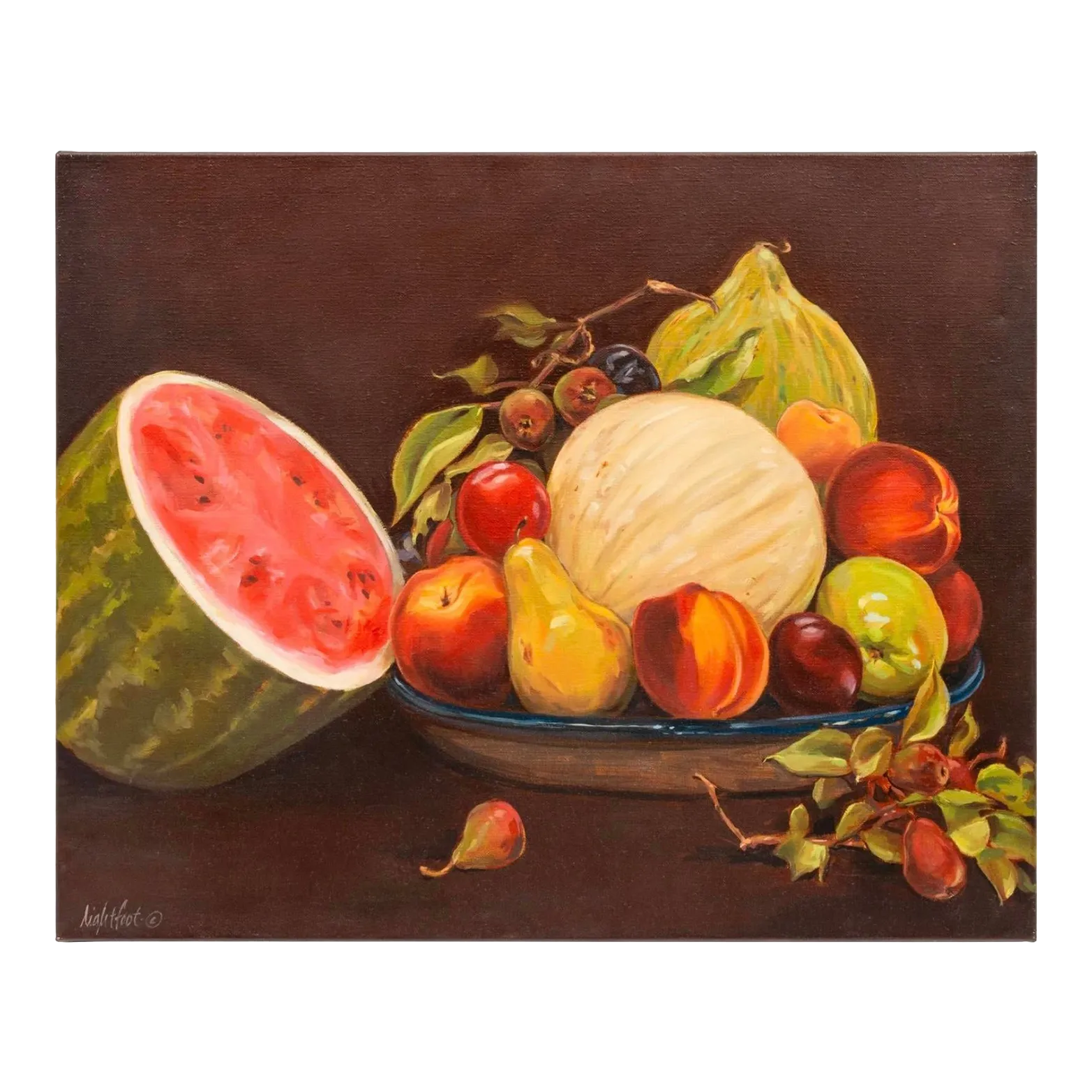 Jon Lightfoot “Gorky’s Plate” Original Still Life Oil Painting on ...