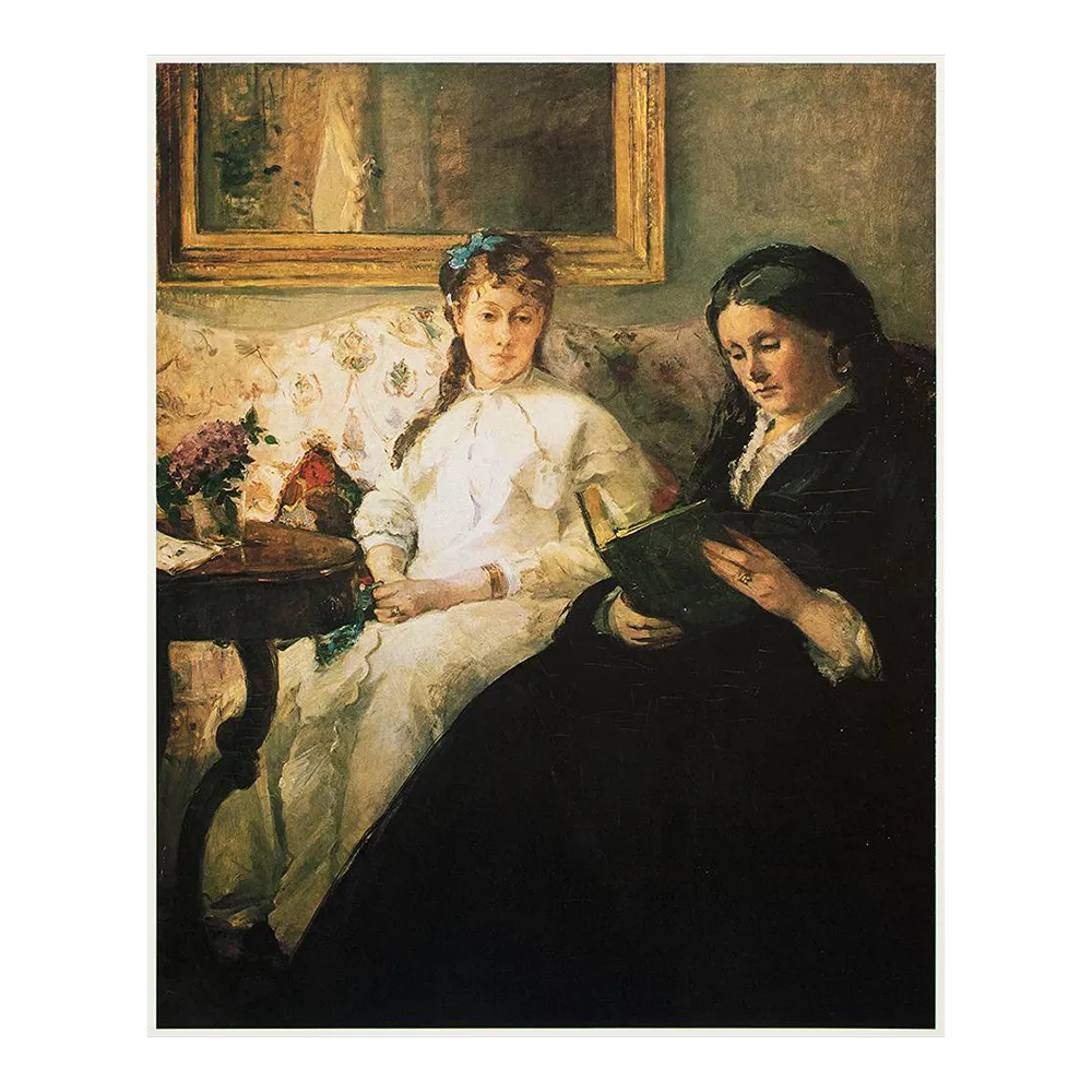 1977 After Berthe Morisot "The Mother and Sister of the Artist", Large ...