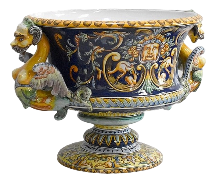 Nevers Earthenware Planter | Chairish