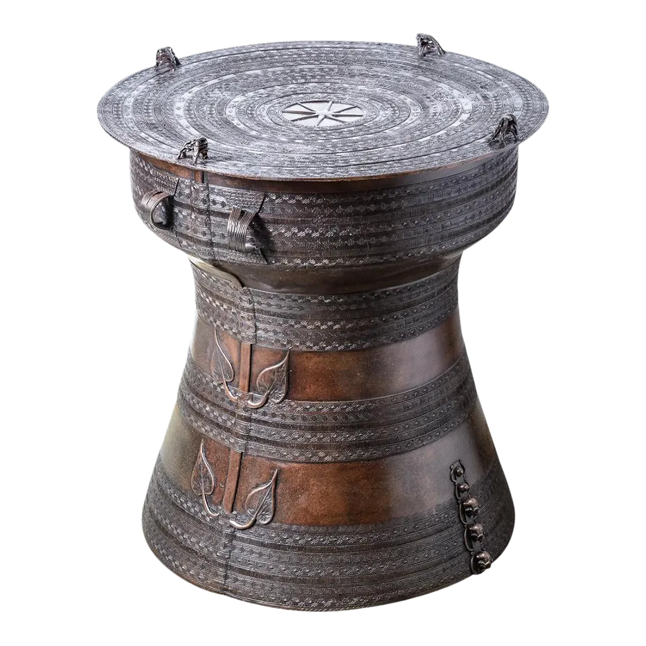 Bronze Rain Drum | Chairish