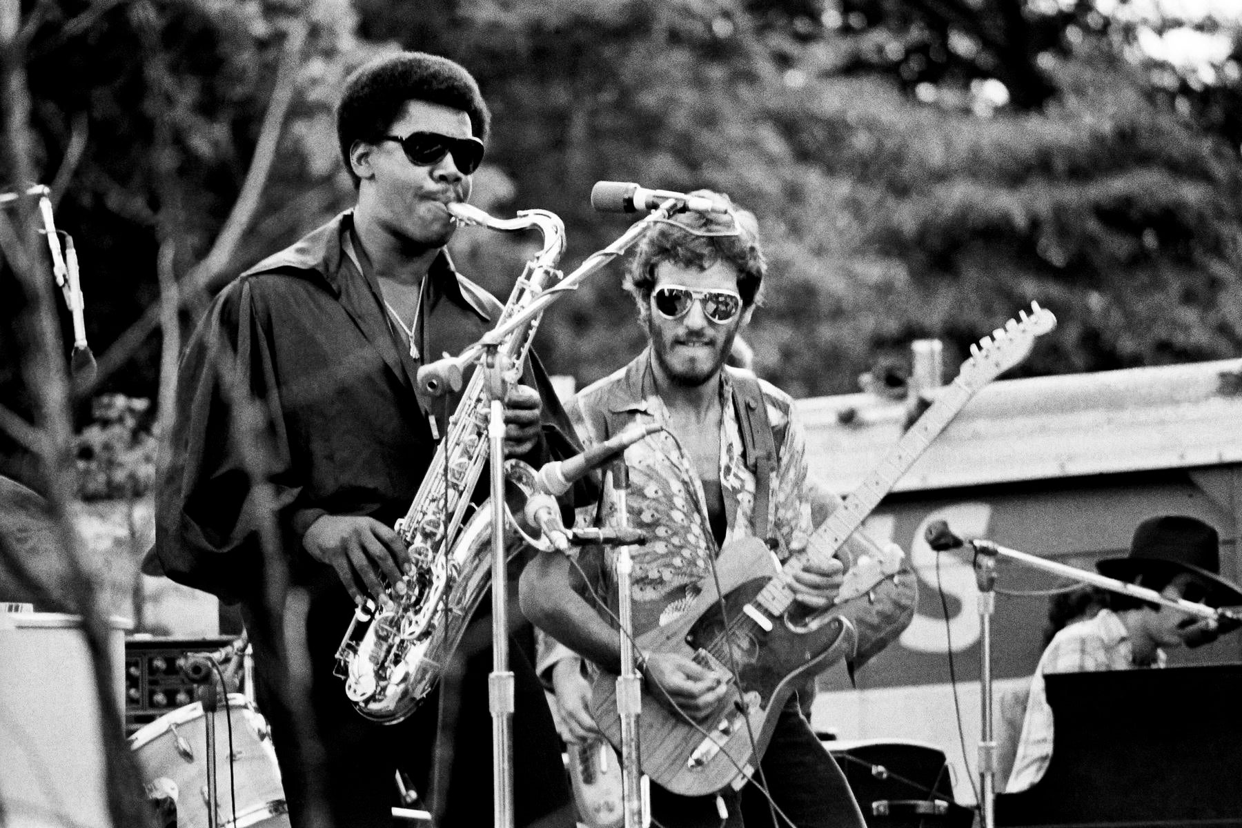 1974 Original Giclee Photograph of Bruce Springsteen & Clarence Clemons ...