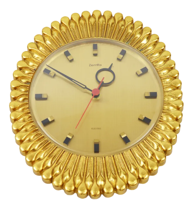Zentra Hanging Clock, 1960s | Chairish