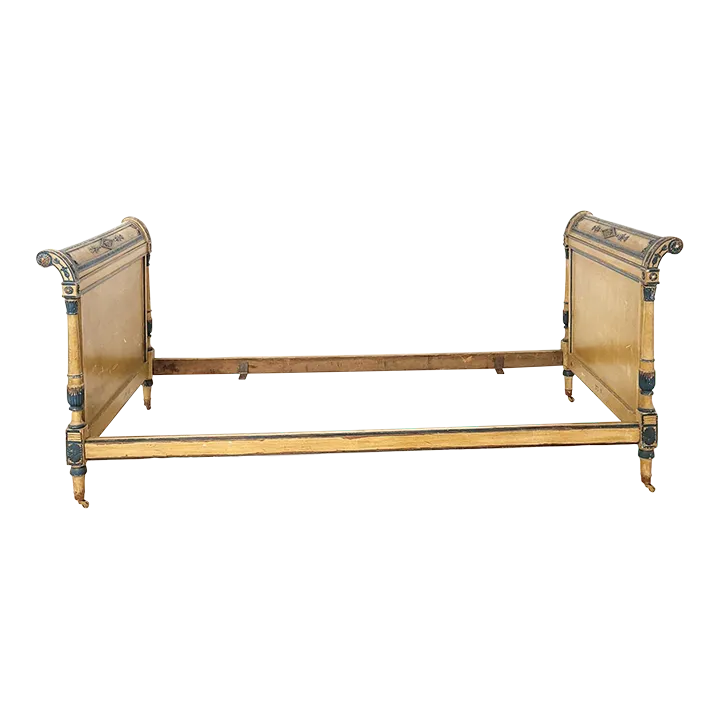 Swedish Daybed in Painted Wood, Circa 1850 | Chairish