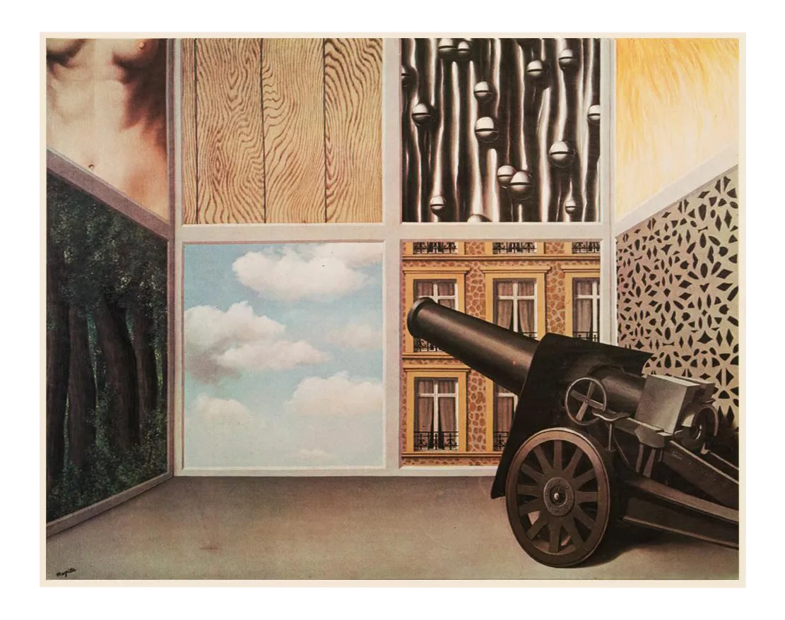 1972 After Rene Magritte "On the Threshold of Liberty", First Edition ...