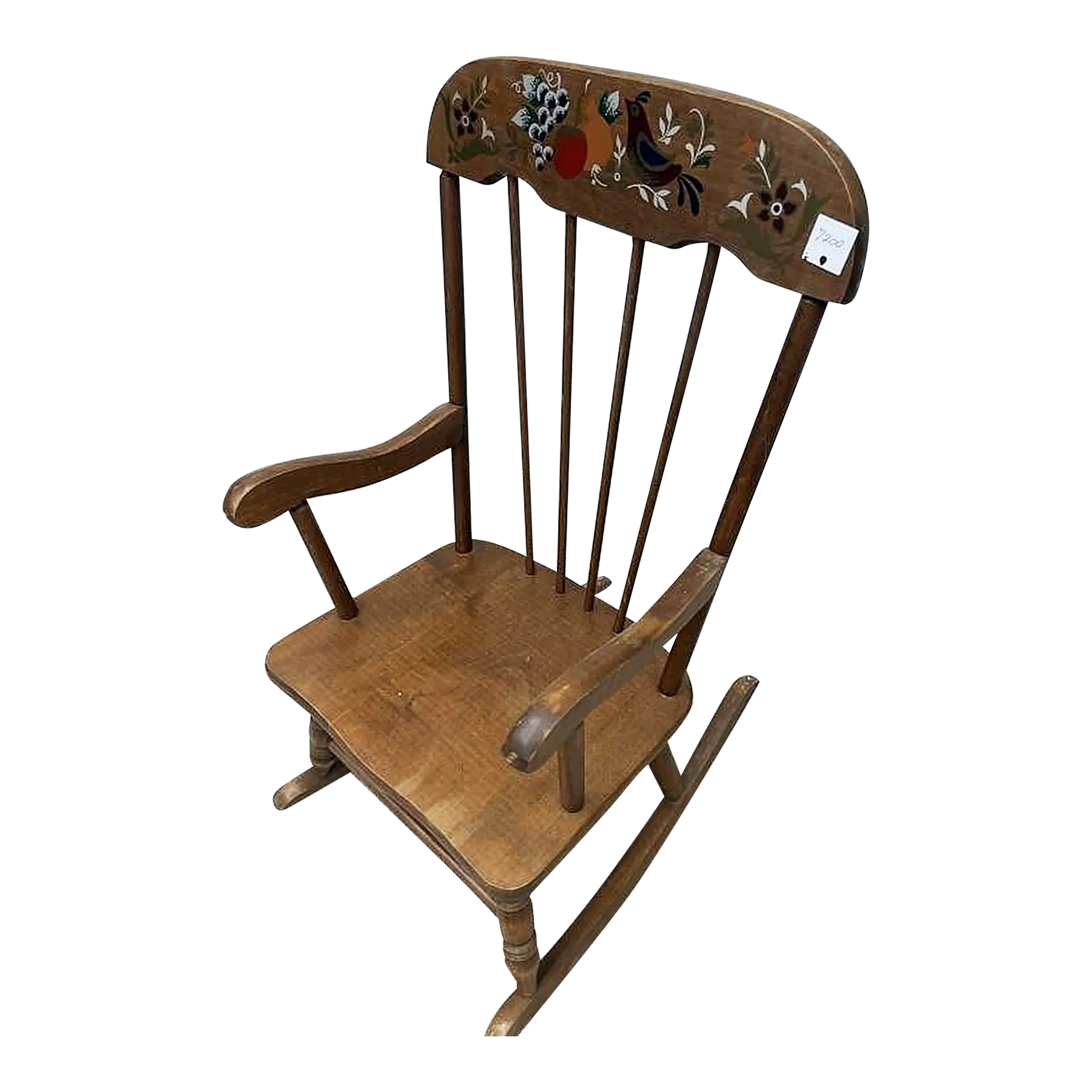 Child's Country Vintage Rocking Chair | Chairish