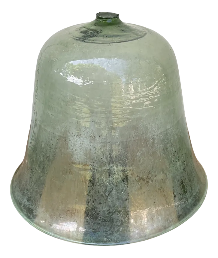 Antique French Mouth Blown Glass Greenhouse Bell, 1890s | Chairish