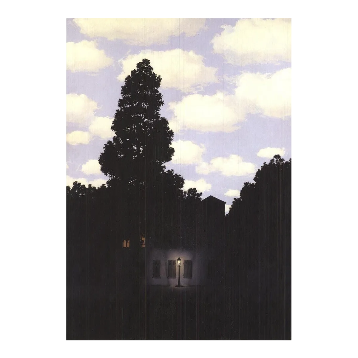 2015 Rene Magritte 'Empire of Light, Guggenheim (mini)' Surrealism ...