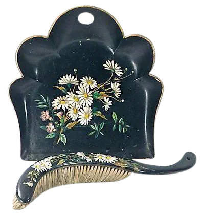 Antique English Papier-Mâché Silent Butler | Chairish