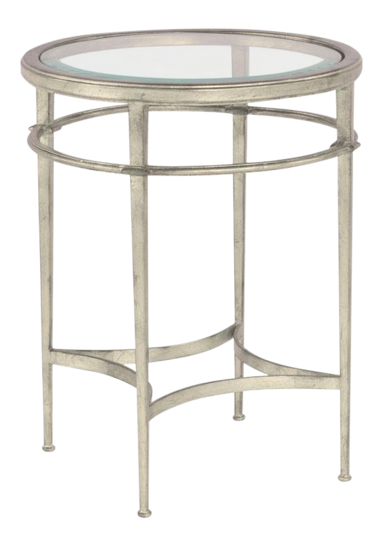 Modern Madeline Round Side Table | Chairish