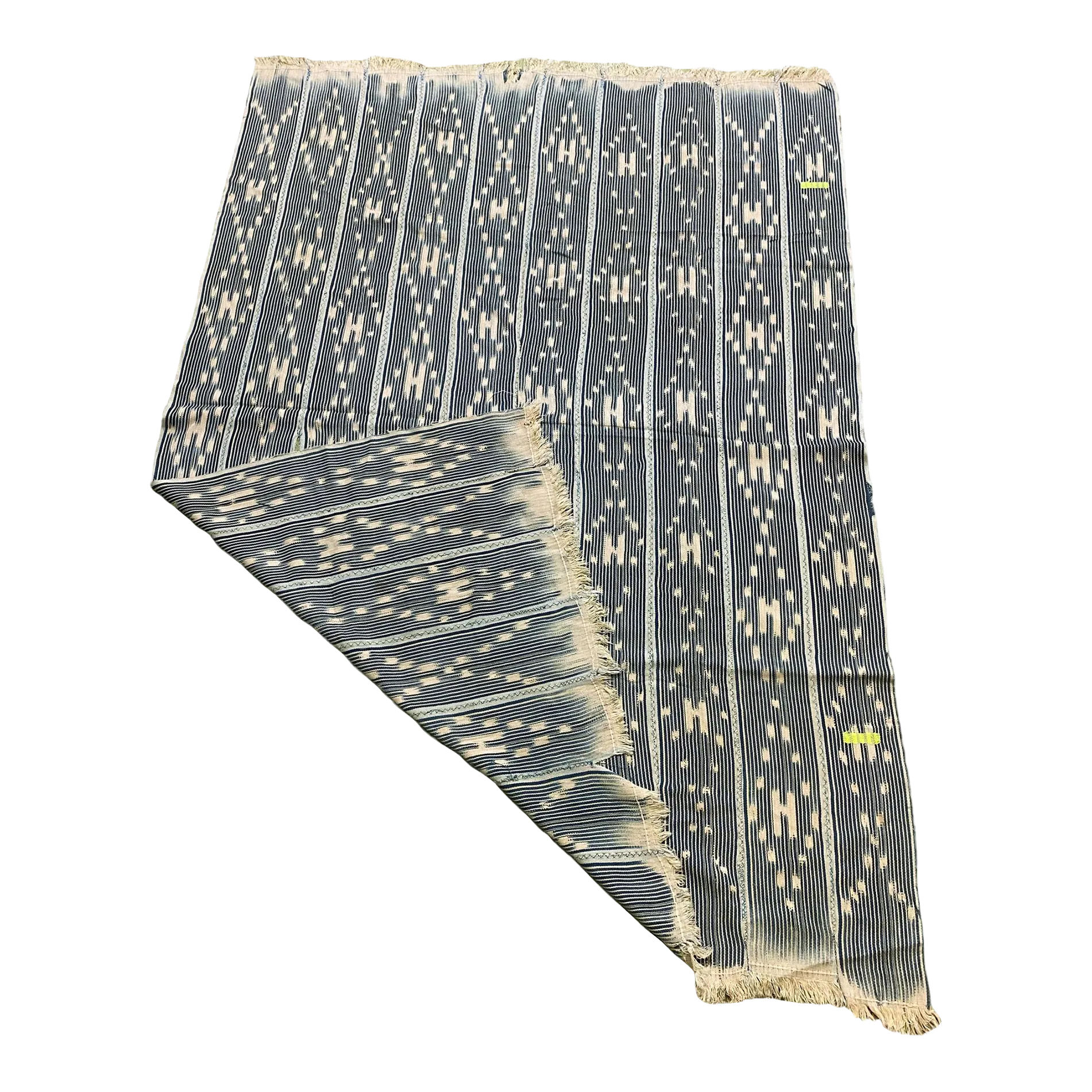 Vintage Baule /Baoulé Cloth/Textile Côte D’Ivoire. 55" by 40" | Chairish