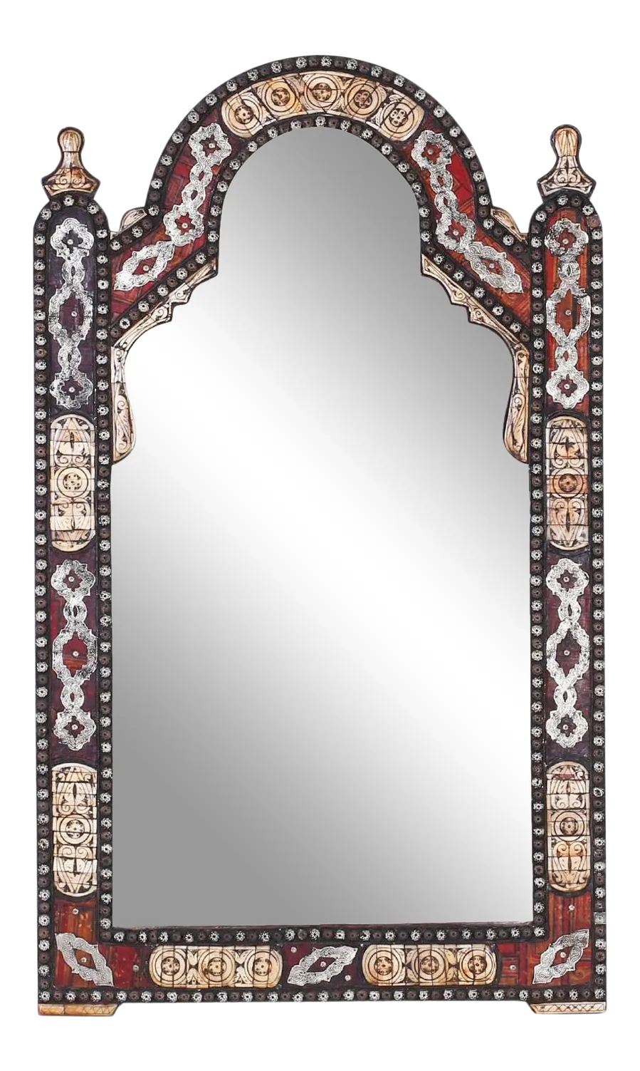 Large Antique Turkish Mirror | Chairish