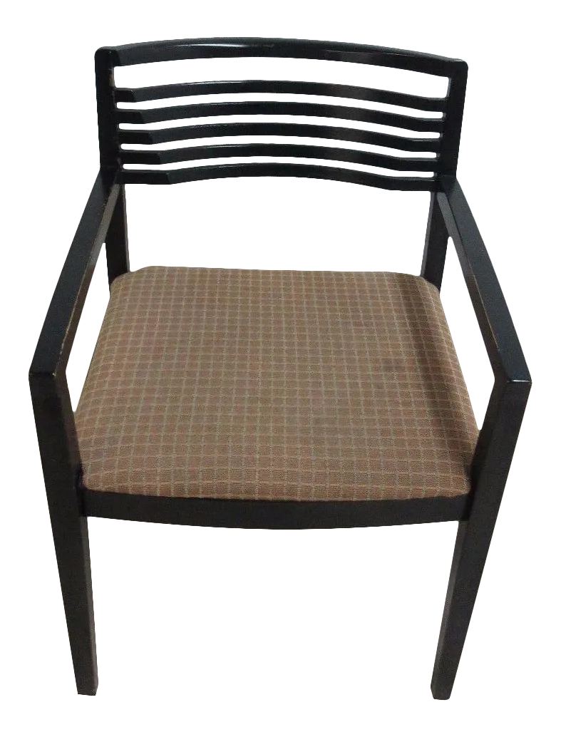 Vintage Knoll Studio Ricchio Office Desk Arm Chair | Chairish