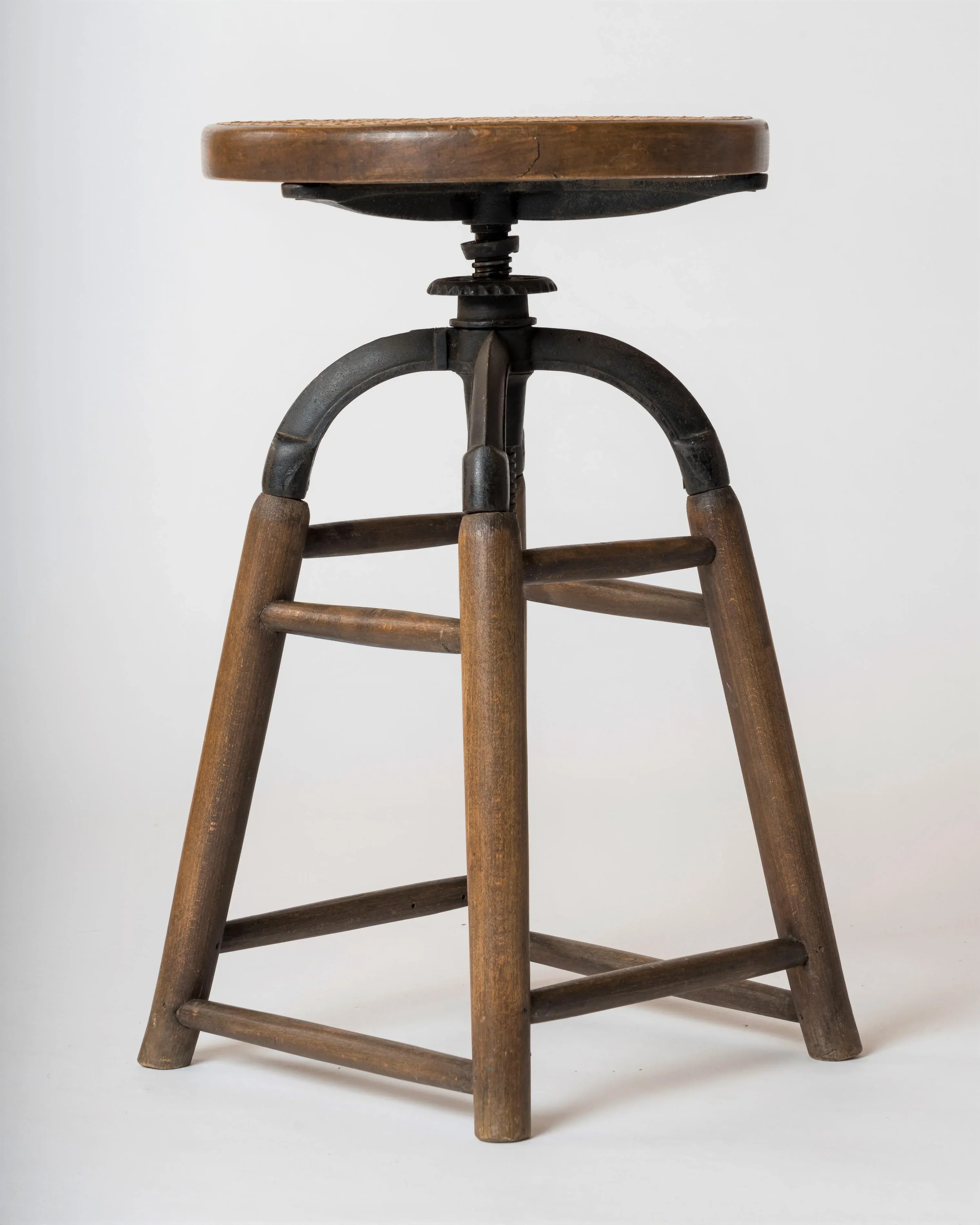 Antique adjustable stool store