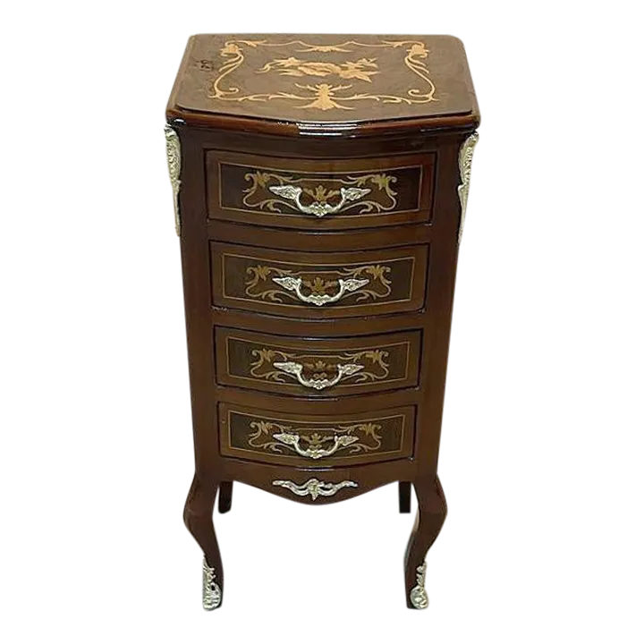 French Louis XV Style Small Commode | Chairish