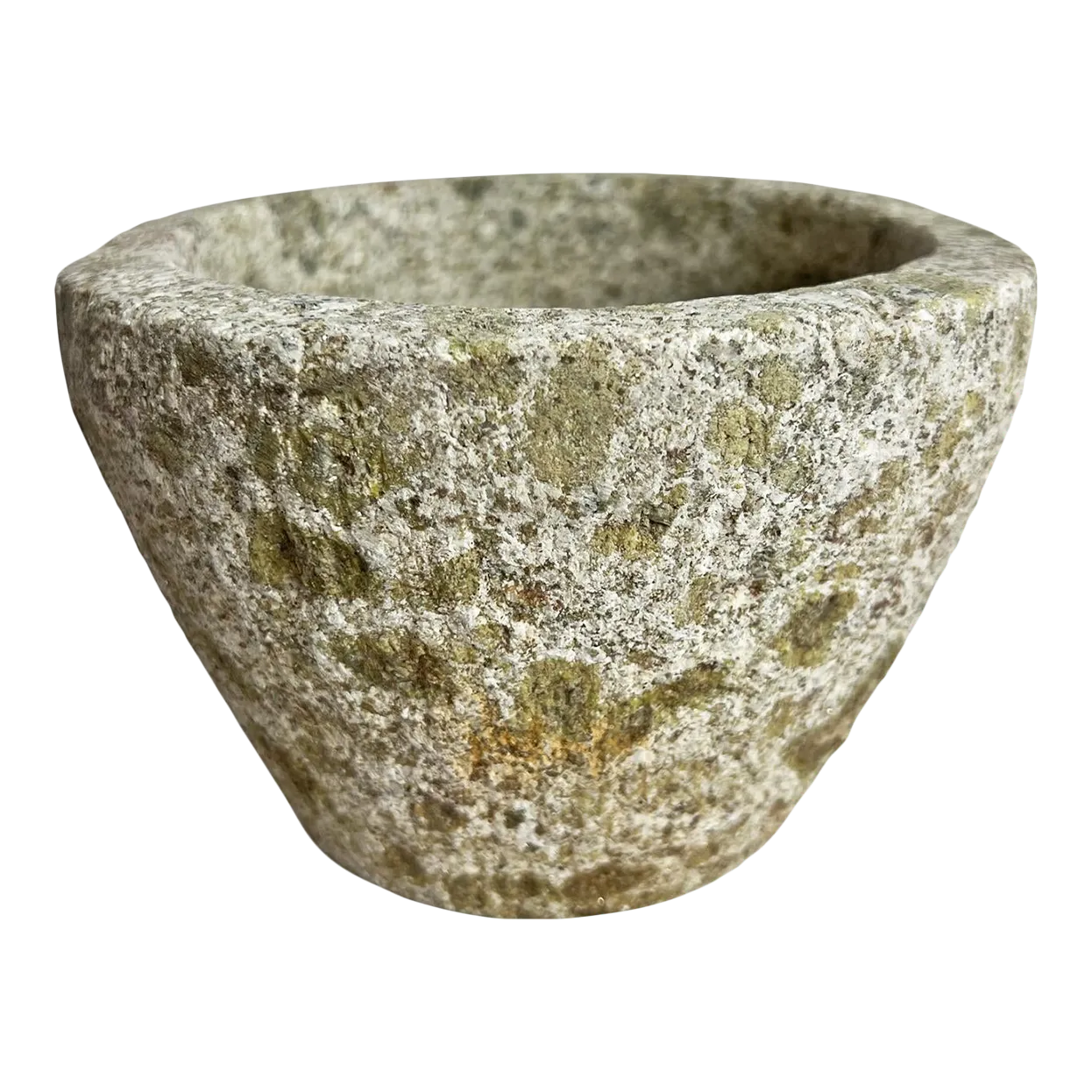 Small Granite Stone Bowl | Chairish