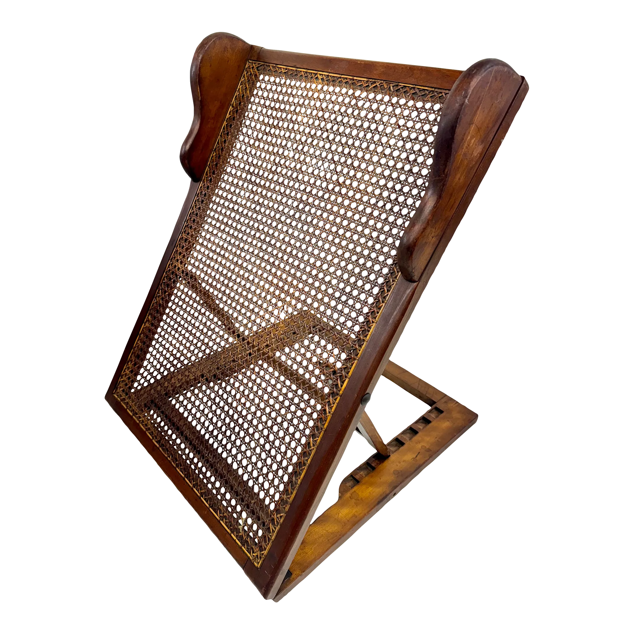Late 19th Century Hooper London of Pall Mall Cane Back Lounge Chair ...