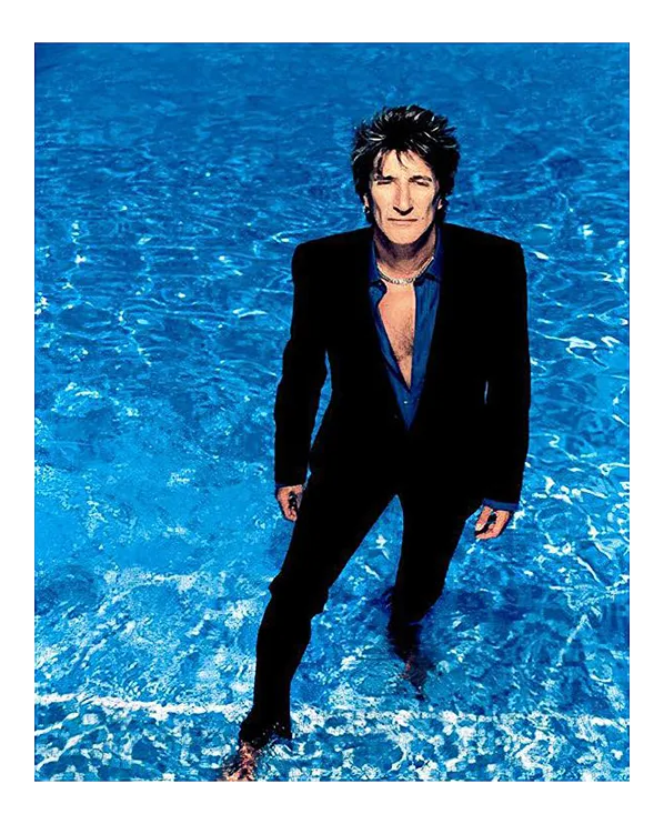 Rod Stewart, Signed Limited Edition Oversize Print, 2000, 2020 | Chairish