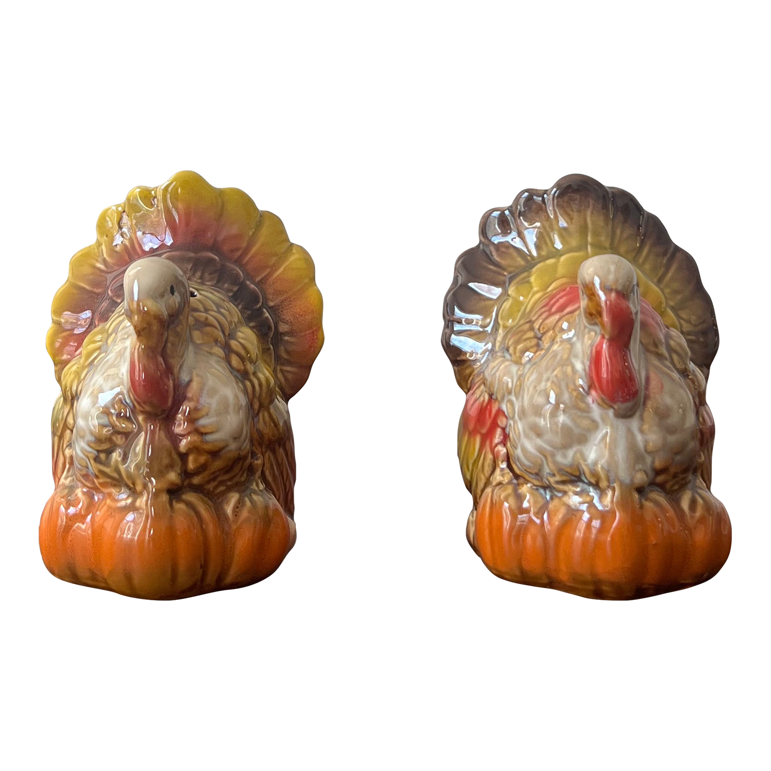 Turkey Salt and Pepper Shakers— a Pair | Chairish