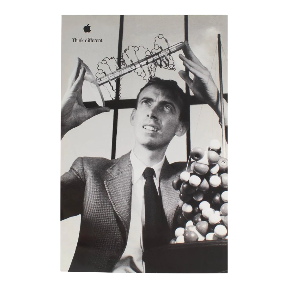 Apple “Think Different” 1998 James Watson Poster | Chairish