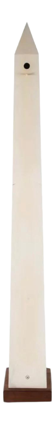 20th Century Post Modern Obelisk Form Birdhouse | Chairish