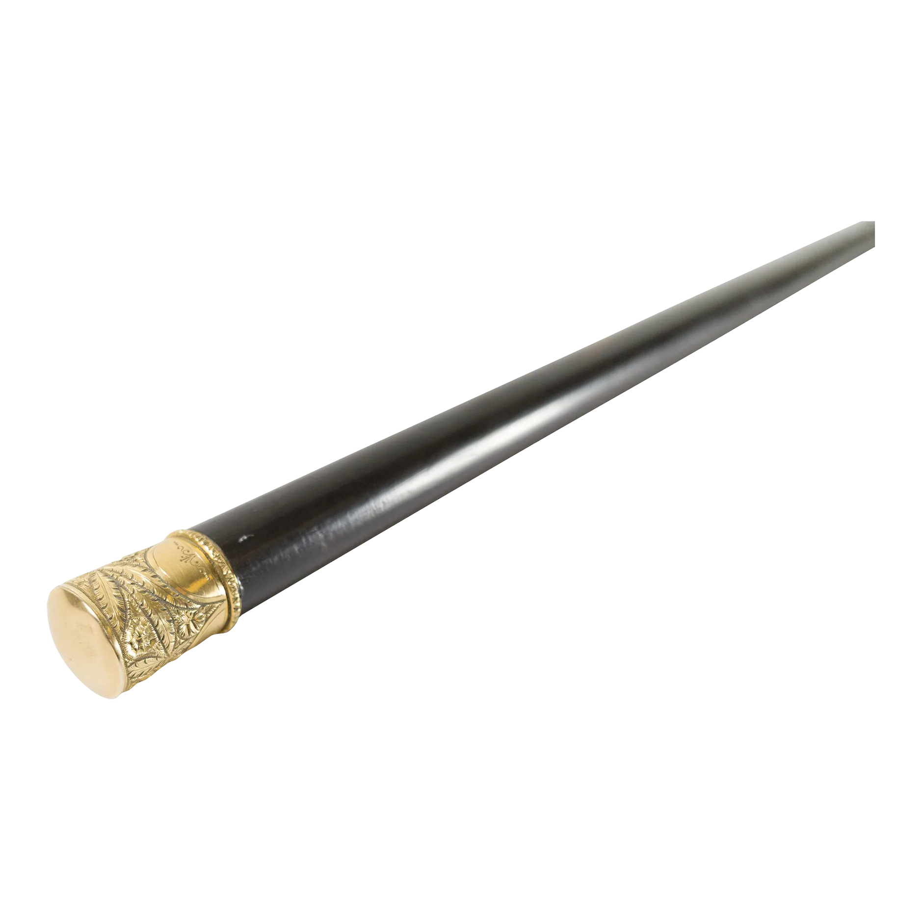 Early 20th Century Edwardian or Victorian Fancy Gold Filled Dress Cane ...