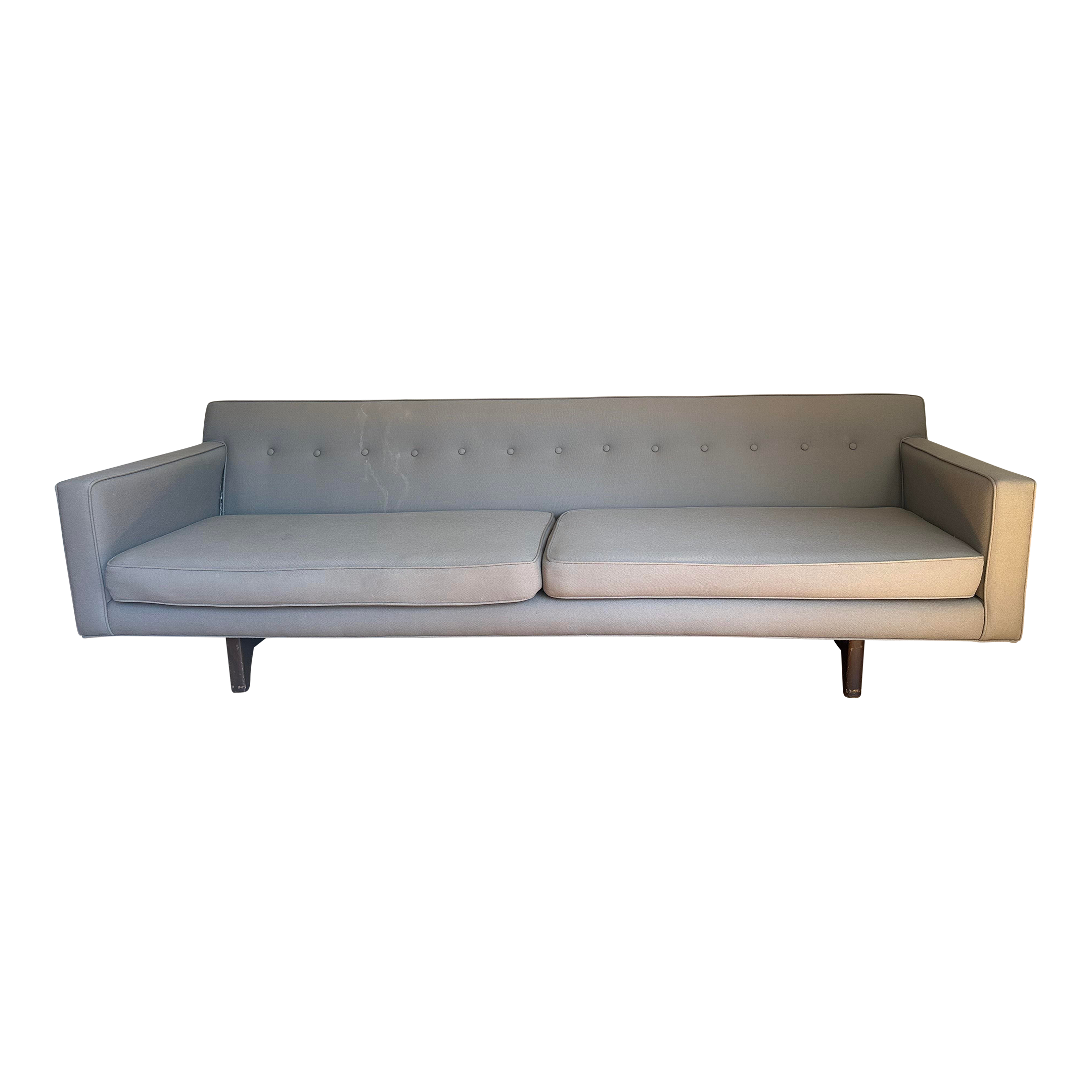1960s Edward Wormley "Bracket Back" Sofa | Chairish