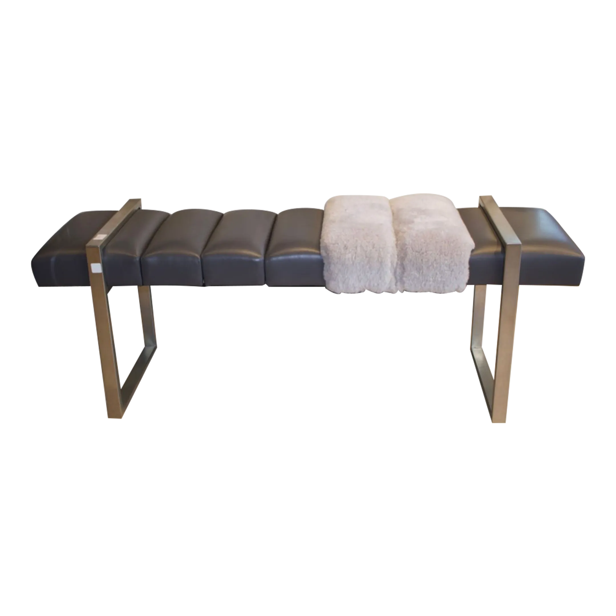 Contemporary Pesaro Bench | Chairish