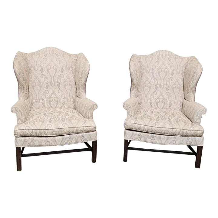 Mid 20th Century Pair of Kittinger Colonial Williamsburg Mahogany ...