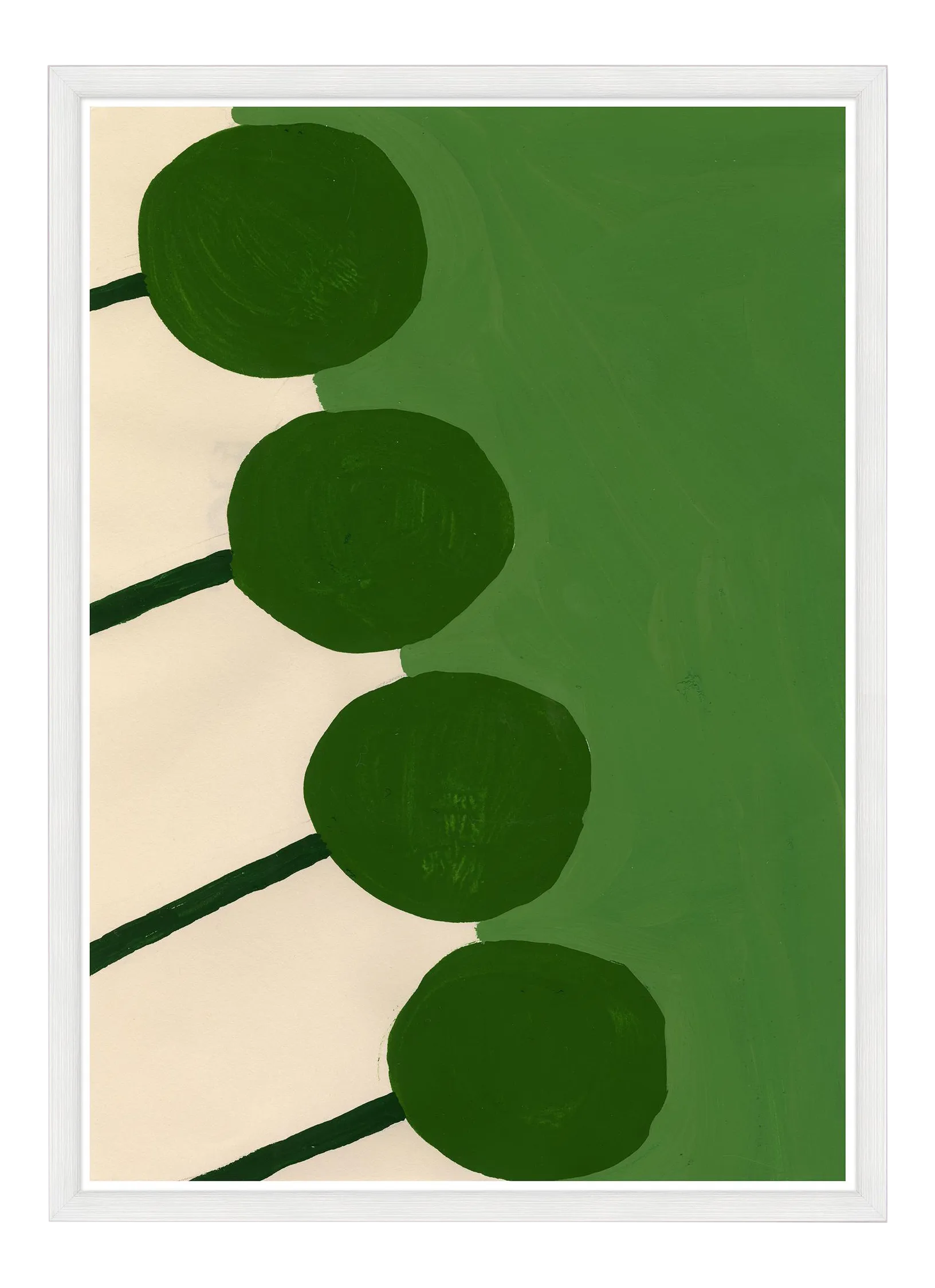 Past Noon Canvas - Hand Embellished Framed Art | Chairish