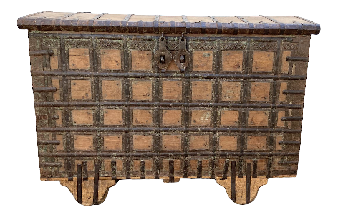 1990s Indian Dowry Chest | Chairish