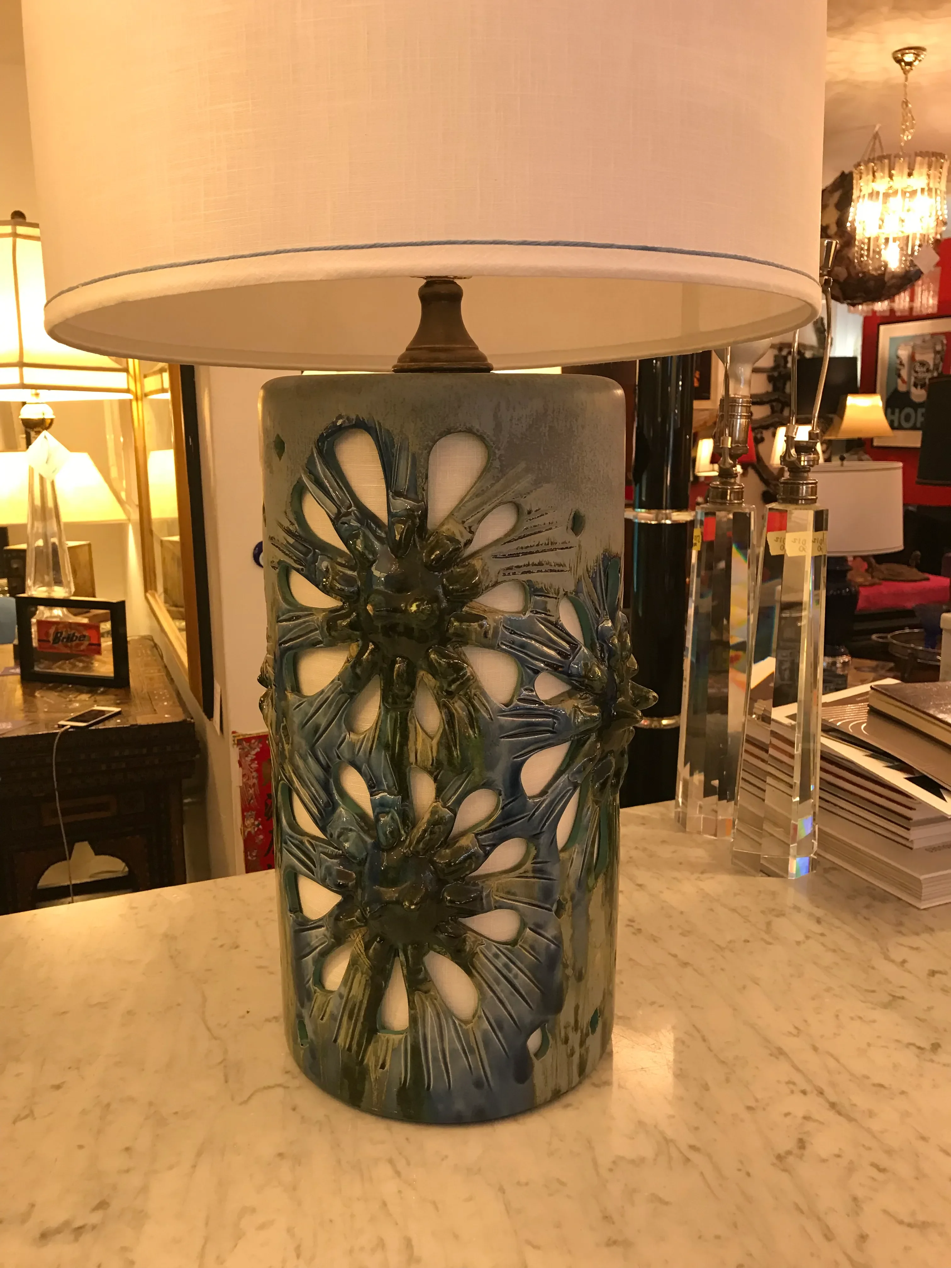 Top And Bottom Ceramic Lamp From Lights Ruddock Ceramic Table Lamp