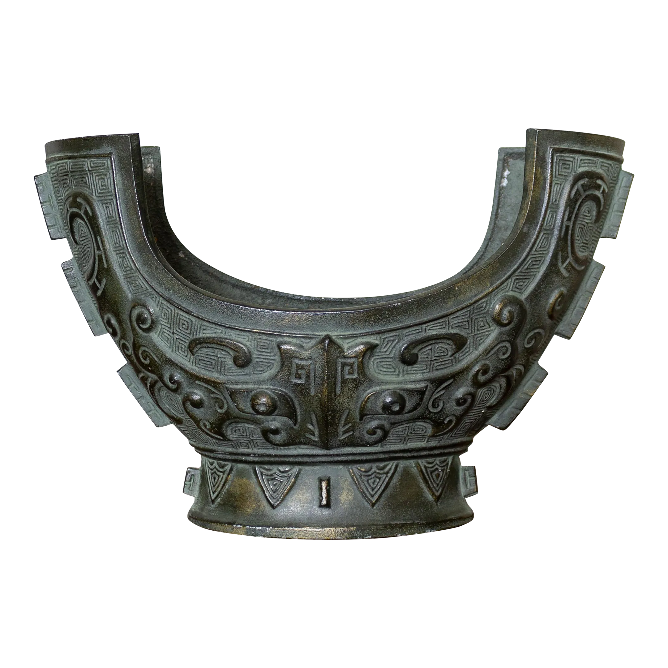 Mid Century Reproduction of an Archaic Chinese Bronze Ritual Vessel ...