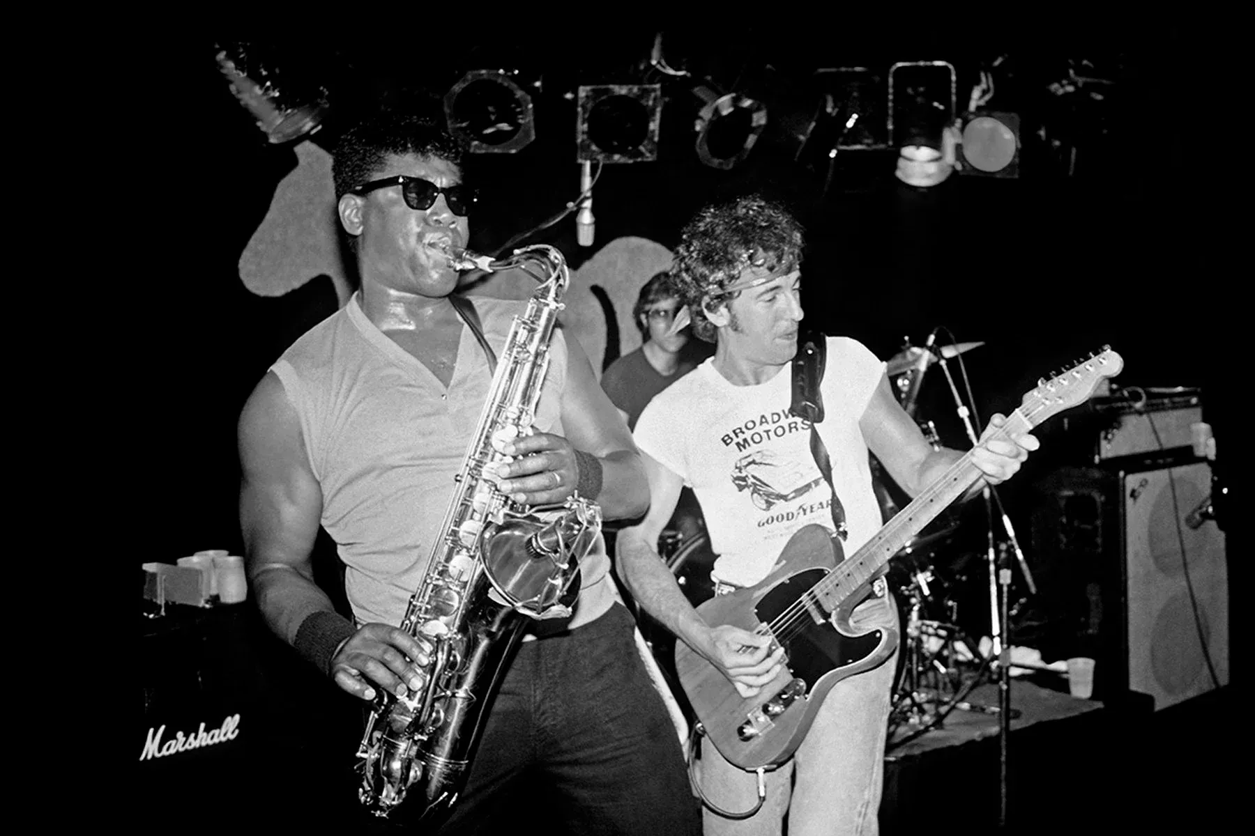 1984 Original Giclee Photograph of Bruce Springsteen & Clarence Clemons ...
