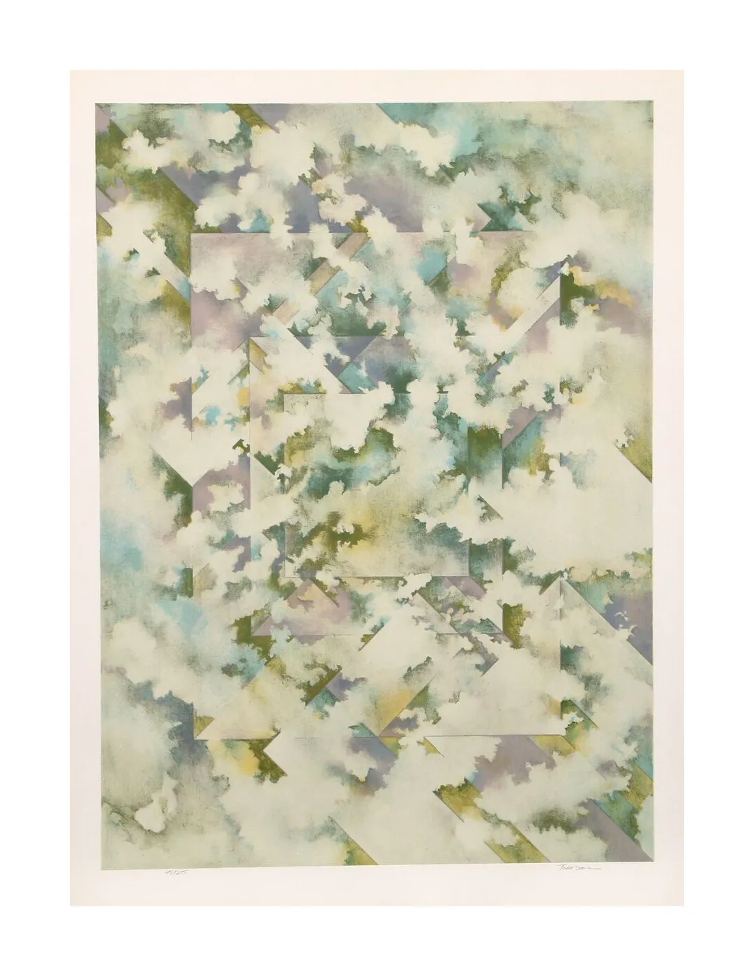 Todd Stone "Passage Iii" Lithograph | Chairish